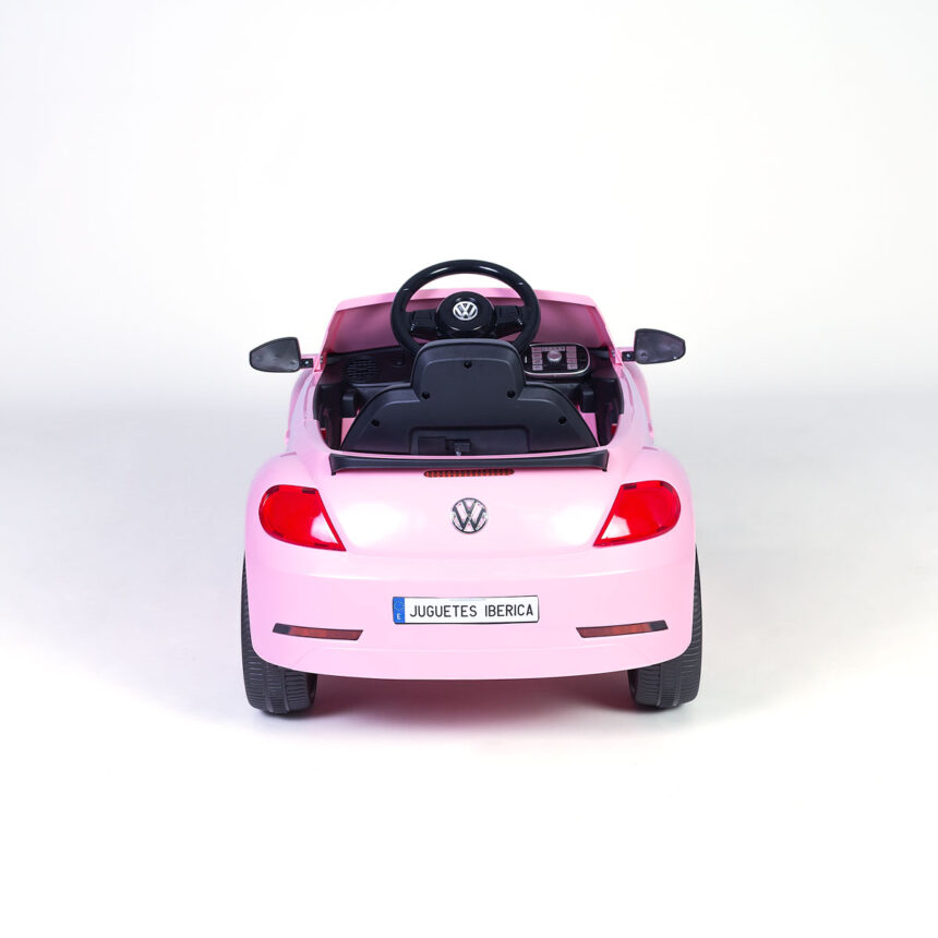 Coches rosas para niñas Volkswagen Beetle Dune 12V