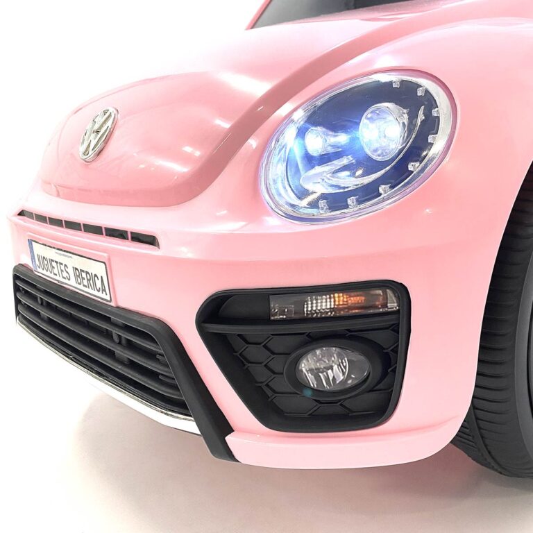 Coches rosas para niñas Volkswagen Beetle Dune 12V